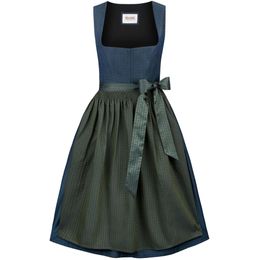 Stockerpoint Dirndl 'Olivia' Damen Gr&ouml;&szlig;e 40 blau / gr&uuml;n