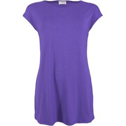 Seidel Moden Shirt Damen Gr&ouml;&szlig;e 4XL dunkellila