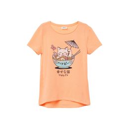 s.Oliver T-Shirt M&auml;dchen Gr&ouml;&szlig;e 128/134 hellblau / orange / rosa