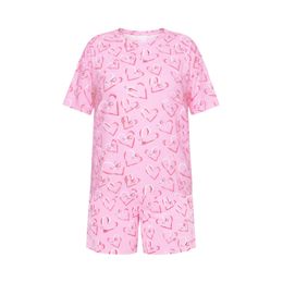 Studio Untold Pyjama Damen Gr&ouml;&szlig;e XXL/XXXL pink Winterkleid