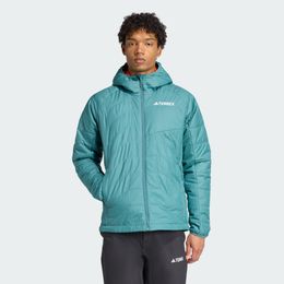 adidas terrex Outdoorjacke 'Multi' Herren Gr&ouml;&szlig;e XXL aqua / wei&szlig;