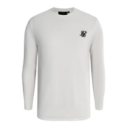 SikSilk Shirt Herren Gr&ouml;&szlig;e M wei&szlig;