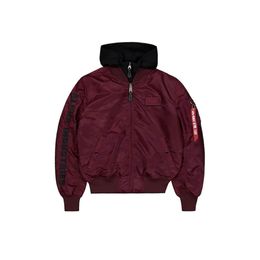 Alpha Industries &Uuml;bergangsparka 'MA-1 D-Tec SE' Herren Gr&ouml;&szlig;e XL dunkelrot