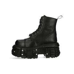 New Rock Stiefelete 'M-TANK083-C1' Herren Gr&ouml;&szlig;e 46 schwarz Winterschuhe