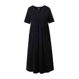 Ulla Popken Kleid Damen Gr&ouml;&szlig;e 46/48 schwarz Winterkleid