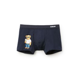 Iuman Intimissimi Uomo Boxer 'Ice Cream Bear' Herren Gr&ouml;&szlig;e XL dunkelblau