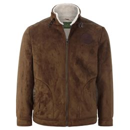 CHARLES COLBY &Uuml;bergangsjacke 'Sir Sherwin' Herren Gr&ouml;&szlig;e 4XL/5XL cognac