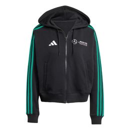 adidas Performance Sportsweatjacke 'Mercedes - AMG Petronas Formula One Team' Damen Gr&ouml;&szlig;e M/L mint / schwarz