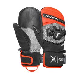 Reusch Sporthandschuhe 'Worldcup Warrior' Jungen Gr&ouml;&szlig;e XL dunkelorange / schwarz / wei&szlig;
