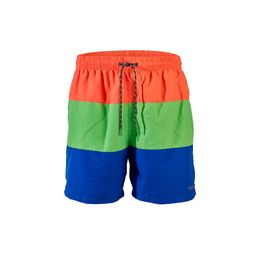 Beco The World Of Aquasports Badeshorts 'Coastline' Herren Gr&ouml;&szlig;e L blau / gr&uuml;n / rot