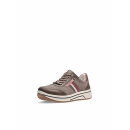 Ara Sneaker Damen Gr&ouml;&szlig;e 40/40.5 dunkelbeige / altrosa / pinkmeliert / wei&szlig;