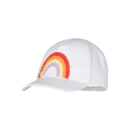 Sterntaler Cap 'Regenbogen' Jungen Gr&ouml;&szlig;e 47 lila / orange / rot / wei&szlig;