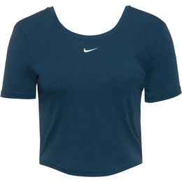Nike Sportswear Shirt 'NSW' Damen Gr&ouml;&szlig;e S navy / wei&szlig;