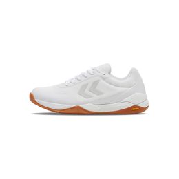 Hummel Sportschuh 'Court Control' Herren Gr&ouml;&szlig;e 45 hellgrau / wei&szlig;
