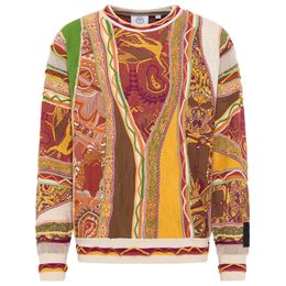 Carlo Colucci Pullover ' Deluggi ' Herren Gr&ouml;&szlig;e 5XL bunt