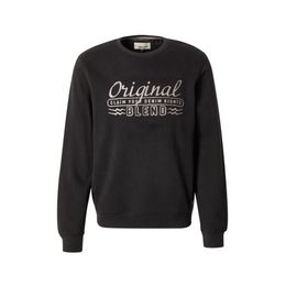 Blend Sweatshirt Herren Gr&ouml;&szlig;e L schwarz / wei&szlig;