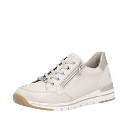 Remonte Sneaker Damen Gr&ouml;&szlig;e 42 ecru / silber