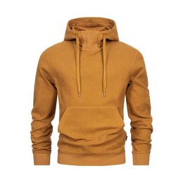 INDICODE Jeans Sweatshirt ' INJody ' Herren Gr&ouml;&szlig;e S dunkelgelb