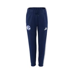 adidas Performance Sporthose 'FC Schalke 04' Jungen Gr&ouml;&szlig;e 140 blau / wei&szlig;