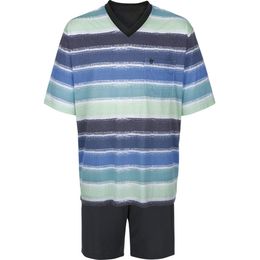 Babista Pyjama kurz 'Porento' Herren Gr&ouml;&szlig;e M/L blau