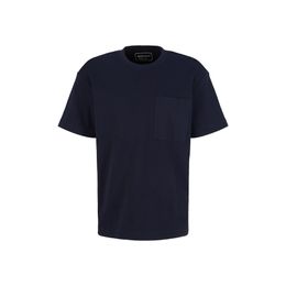 Tom Tailor Denim T-Shirt Herren Gr&ouml;&szlig;e XS dunkelblau