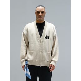 Alessandro Magno Strickjacke 'FASHION' Herren Gr&ouml;&szlig;e XS beige