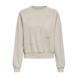 Only Sweatshirt Damen Gr&ouml;&szlig;e XS stone