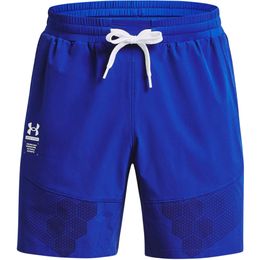 Under Armour Sportshorts Herren Gr&ouml;&szlig;e L marine / nachtblau / wei&szlig;