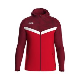 Jako Sportjacke Herren Gr&ouml;&szlig;e M hellrot / dunkelrot / wei&szlig;
