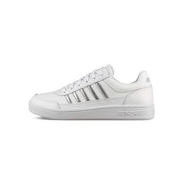 K-Swiss Sneaker 'Court Chasseur' Damen Gr&ouml;&szlig;e 36 silber / wei&szlig;