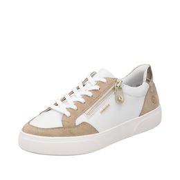 Remonte Sneaker Damen Gr&ouml;&szlig;e 40 beige / wei&szlig;