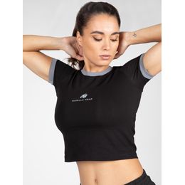 Gorilla Wear Funktionshirt 'New Orleans' Damen Gr&ouml;&szlig;e M grau / schwarz