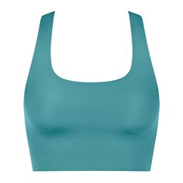 Sloggi Bustier ' ZERO Feel 2.0 Racer Top ' Damen Gr&ouml;&szlig;e 100 t&uuml;rkis