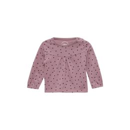 s.Oliver Shirt M&auml;dchen Gr&ouml;&szlig;e 80 mauve / schwarz