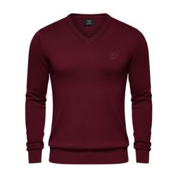 Ombre Pullover Herren Gr&ouml;&szlig;e M bordeaux