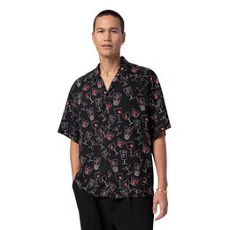 On Vacation Shirt 'Cocktails' Herren Gr&ouml;&szlig;e L schwarz