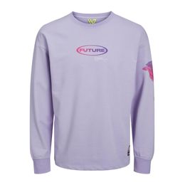 Jack & Jones Jack & Jones Sweatshirt 'Digital' Herren Gr&ouml;&szlig;e L lila / lavendel / pink