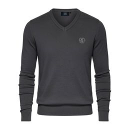 Ombre Pullover Herren Gr&ouml;&szlig;e S dunkelgrau