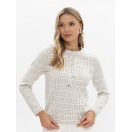 Passioni Pullover Damen Gr&ouml;&szlig;e S/M hellgrau