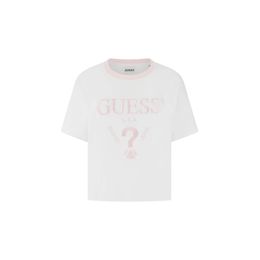 Guess T-Shirt Damen Gr&ouml;&szlig;e XS ros&eacute; / wei&szlig;