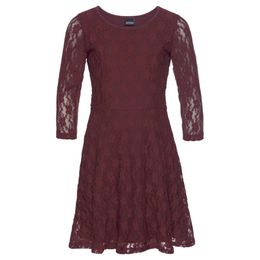 Arizona Kleid M&auml;dchen Gr&ouml;&szlig;e 140/146 bordeaux