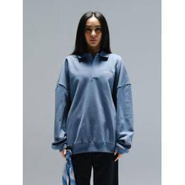 Alessandro Magno Sweatshirt 'FASHION' Damen Gr&ouml;&szlig;e XXL taubenblau