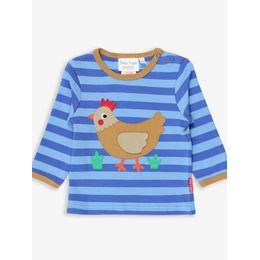Toby tiger Shirt 'Huhn' Jungen Gr&ouml;&szlig;e 110 blau