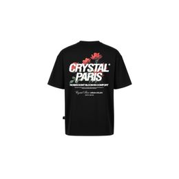Crystal Paris Shirt 'Rose' Herren Gr&ouml;&szlig;e L schwarz