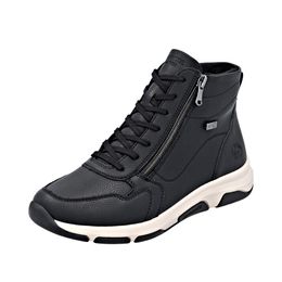 Remonte Schn&uuml;rstiefel Damen Gr&ouml;&szlig;e 37 schwarz / wei&szlig; Winterschuhe