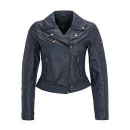 H.I.S. H.I.S Lederjacke Damen Gr&ouml;&szlig;e L navy
