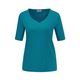 GOLDNER T-Shirt Damen Gr&ouml;&szlig;e M/L petrol