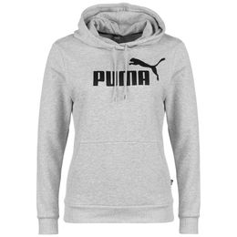 Puma Sweatshirt Damen Gr&ouml;&szlig;e XL hellgrau / schwarz
