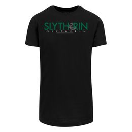 F4NT4STIC T-Shirt 'Harry Potter Slytherin' Herren Gr&ouml;&szlig;e M grau / grasgr&uuml;n / schwarz / wei&szlig;