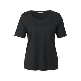 Street One T-Shirt Damen Gr&ouml;&szlig;e L schwarz